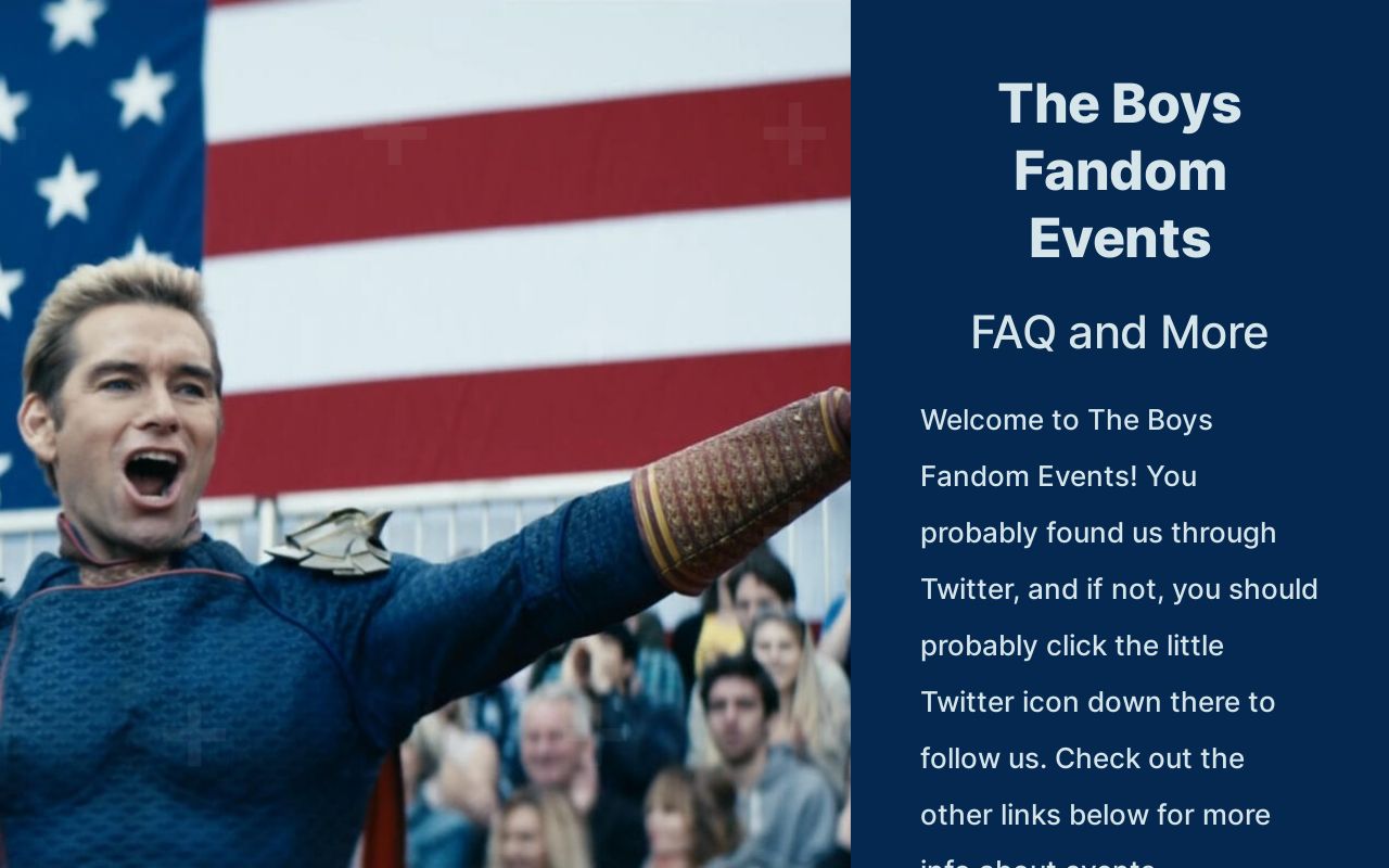 The Boys Fandom Events